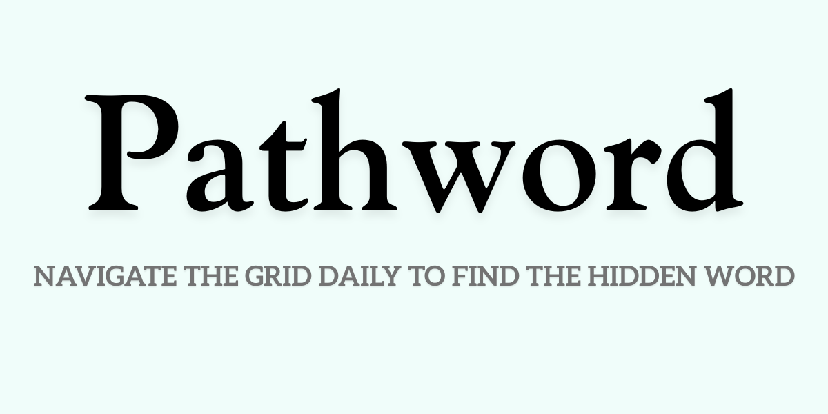 Pathword - Daily Word Puzzle Game